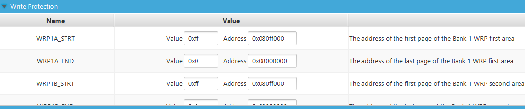 Stm32wb55 Unlock Security Configuration Option By Stmicroelectronics Community