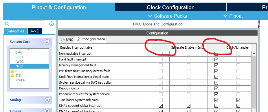 Solved: Missing column header labels - STMicroelectronics Community