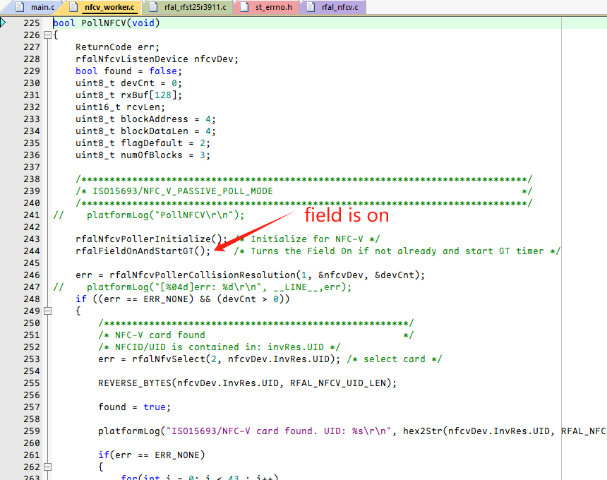 Solved The Initialized St25r3911 Cannot Detect The Existe Stmicroelectronics Community