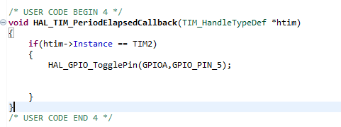 Timer interrupt discontinuity issue using stm32f10... - STMicroelectronics Community