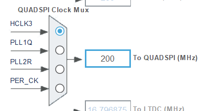 Solved: STM32H7 QUADSPI clock configuration - STMicroelectronics Community