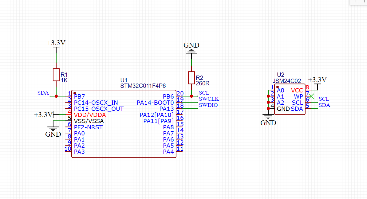 Solved Communication Between Stm32c011 And Eeprom M24c0 Stmicroelectronics Community 