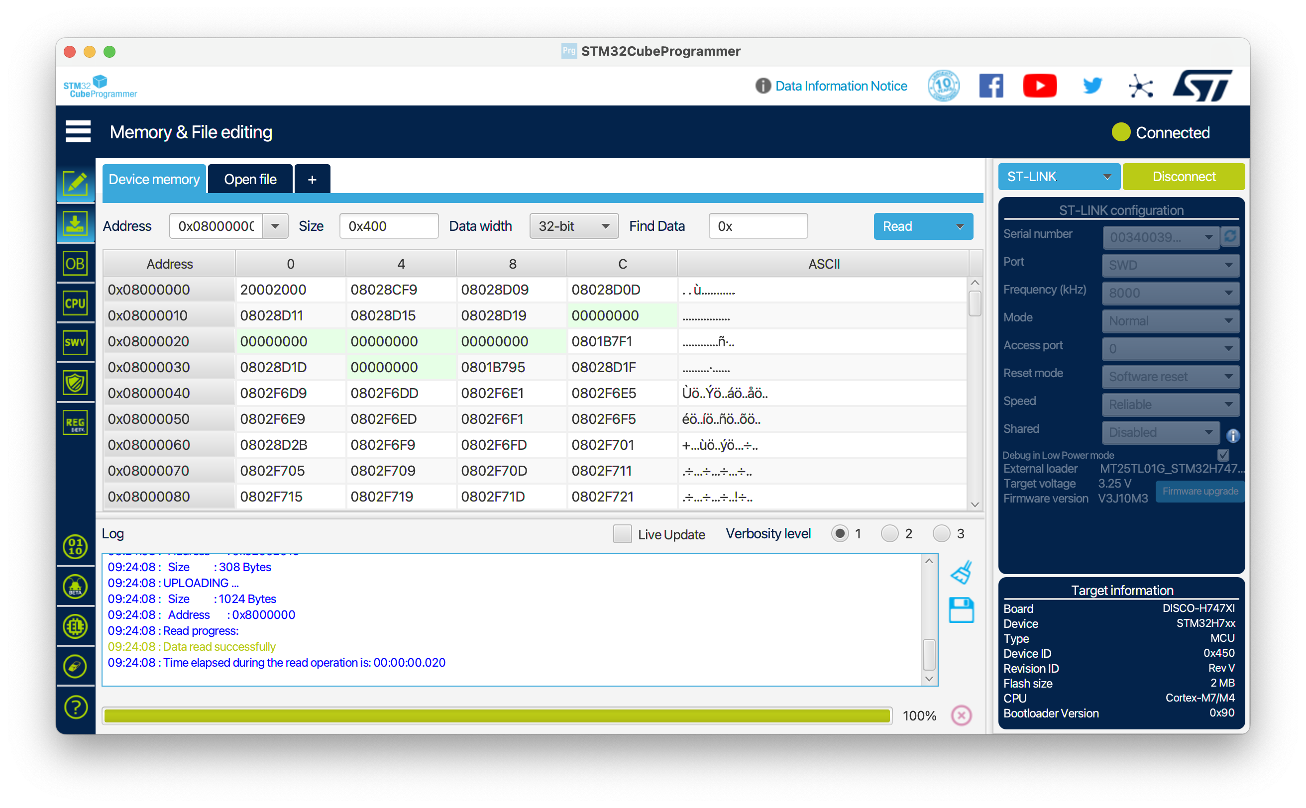 Solved Cannot Reliably Connect To Dev Board From Macos So Stmicroelectronics Community