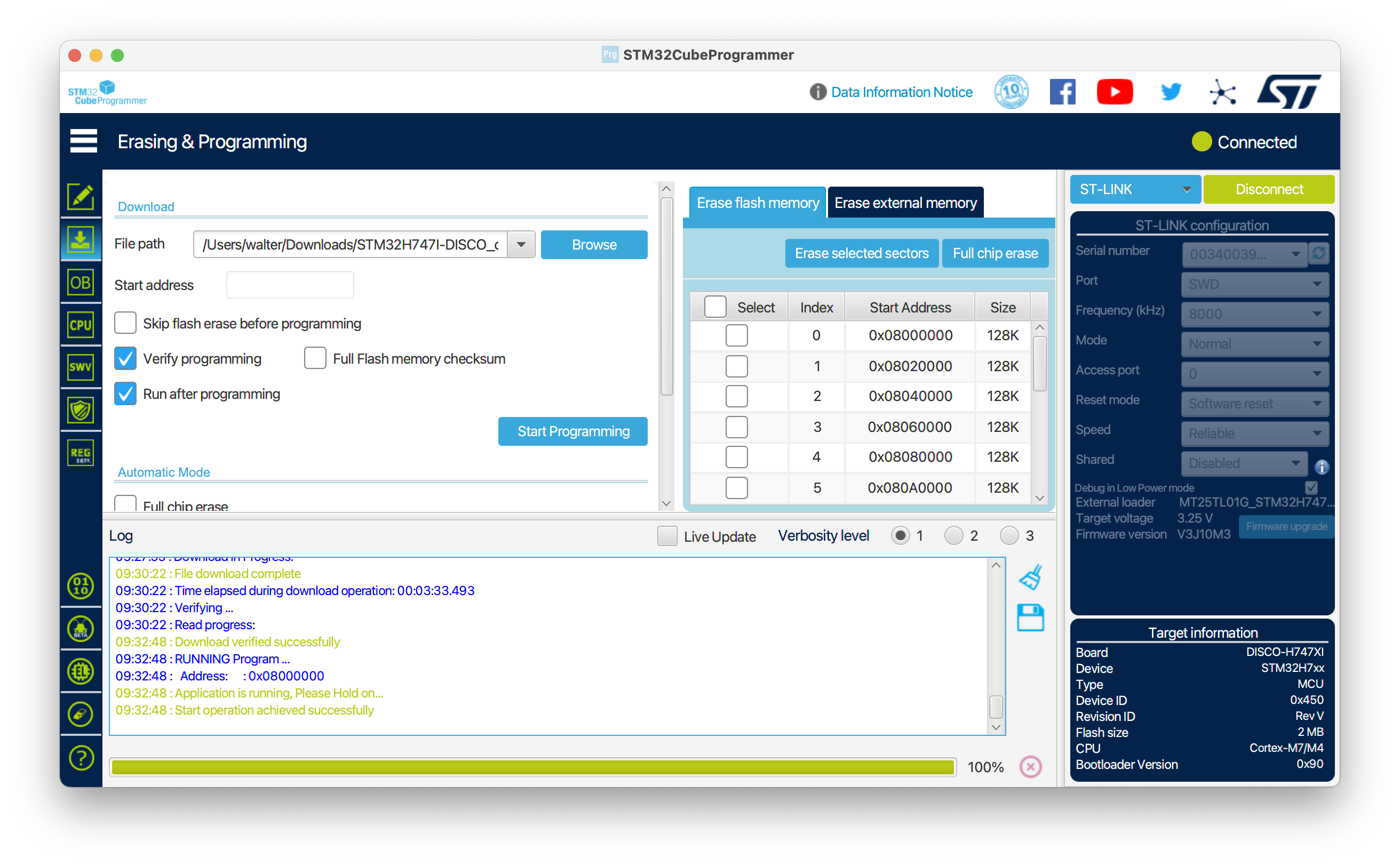 Solved Cannot Reliably Connect To Dev Board From Macos So Stmicroelectronics Community