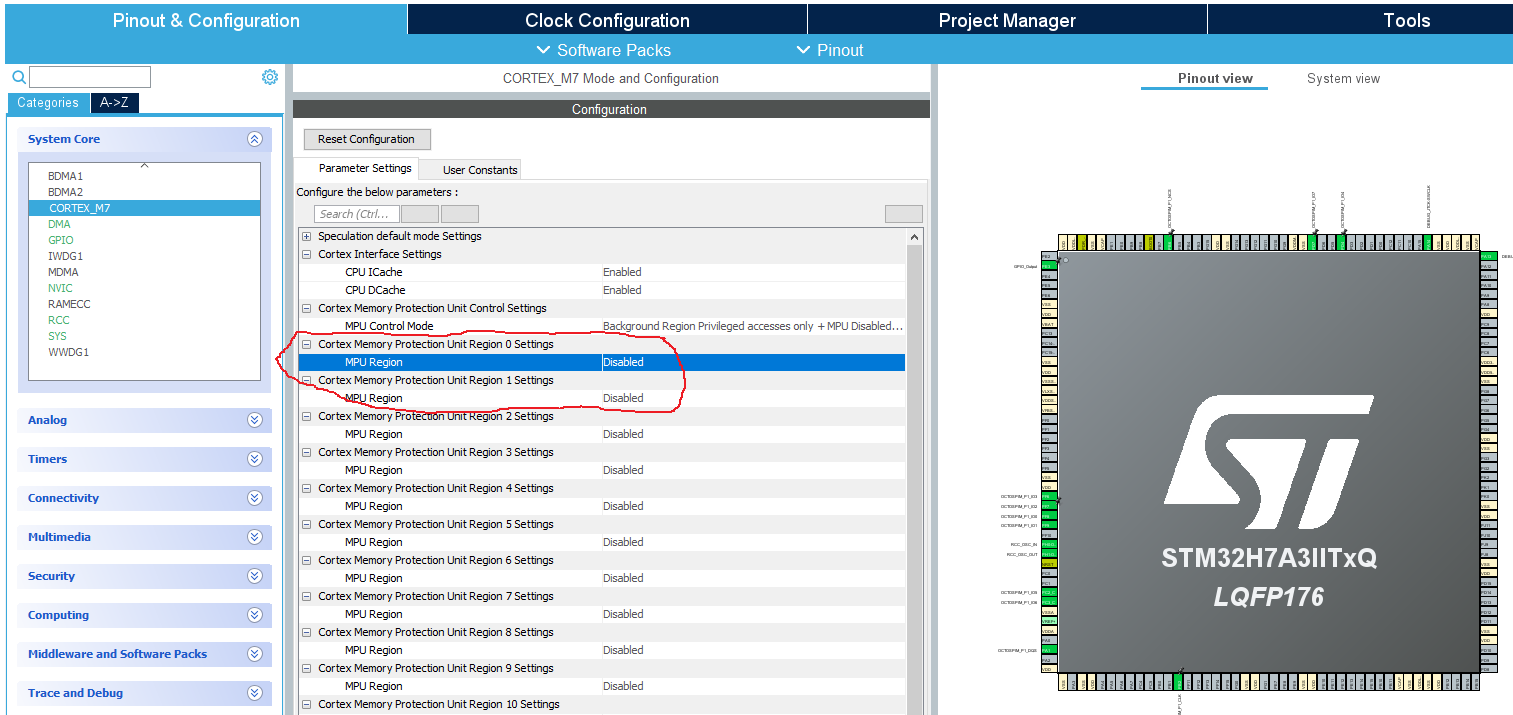 Any Idea Why It Is Freezing Executing Memaddr Stmicroelectronics Community 