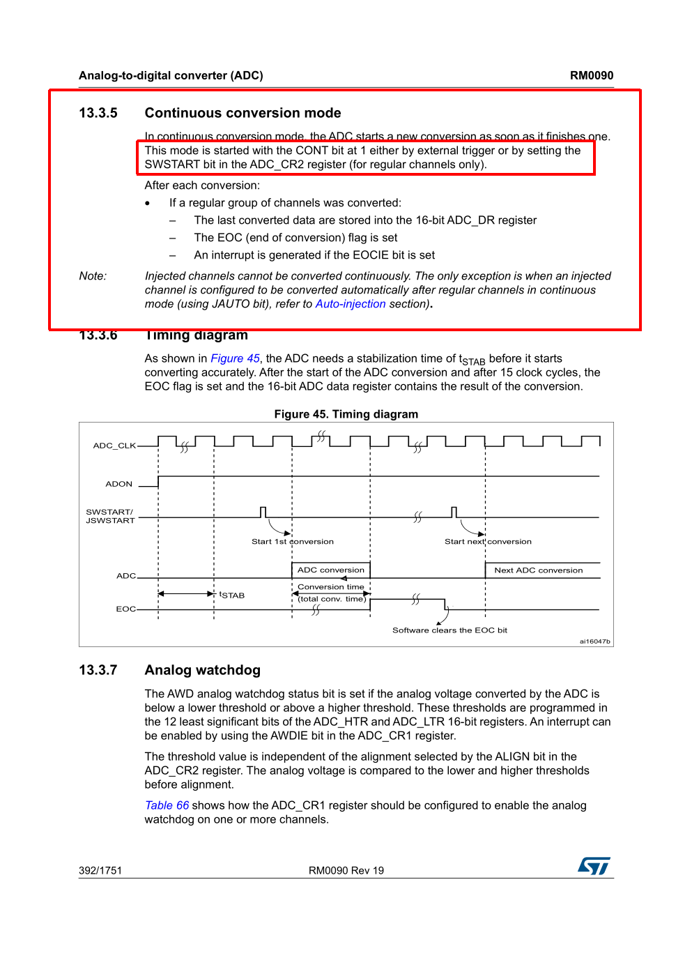 Stm32 Adc Dma External Trigger Conversion Source Stmicroelectronics Community