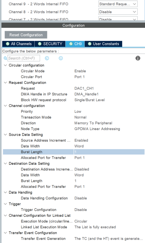 Dma Dac Over An U575zi Q Stmicroelectronics Community 