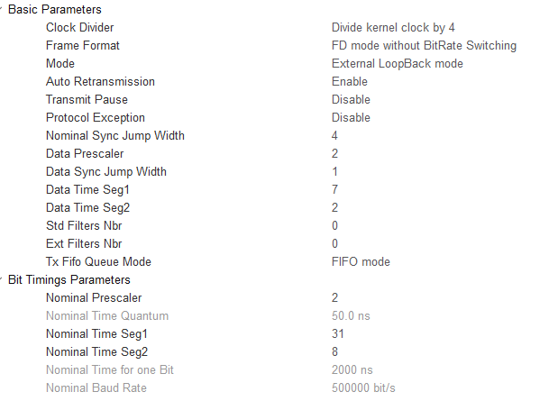 Solved: STM32U5A9 FDCAN Help - STMicroelectronics Community