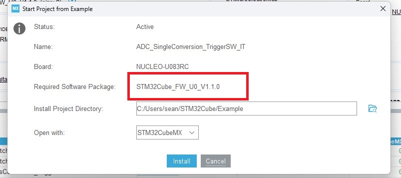 Solved Support For Stm32u0 Series In Stmcubemx Stmicroelectronics Community