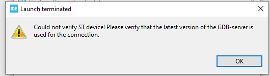 Openocd Remote Session Fails Due To Verification Stmicroelectronics Community 1355