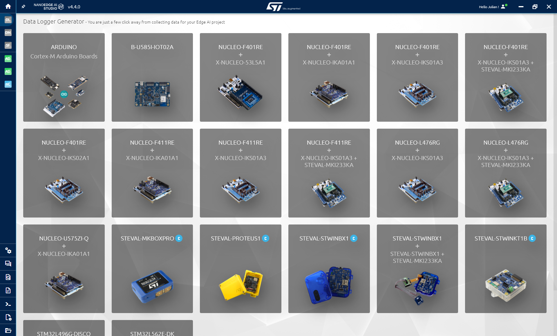 Solved: nanoedge ai - STMicroelectronics Community