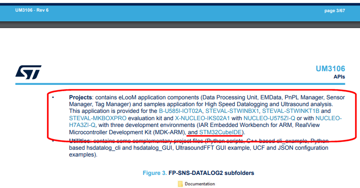How to import software FP-SNS-DATALOG2 software to... - STMicroelectronics Community