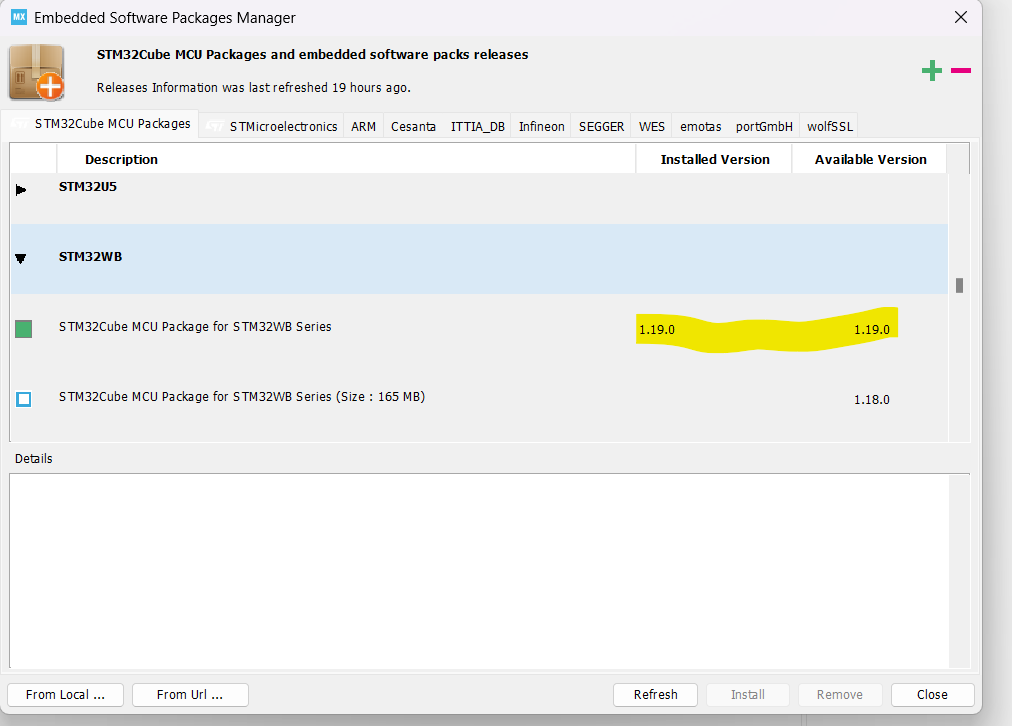 Solved Stcubeide Missing Required Packages Stmicroelectronics Community 