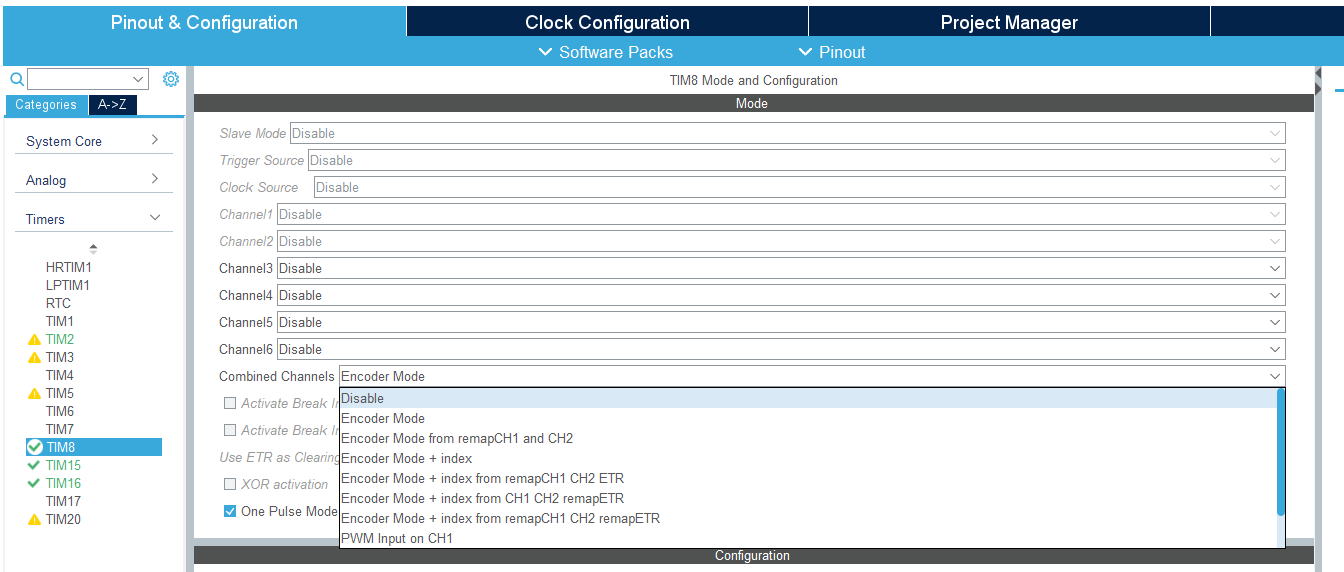 Solved Encoder Mode Using Chn Instead Of Ch Stmicroelectronics Community