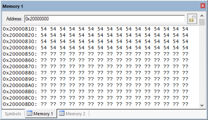 STM32G031K8 Nucleo Error in RAM - STMicroelectronics Community