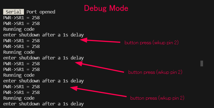 Stm32c031c6t6 Wakeup From Shutdown Mode Stmicroelectronics Community