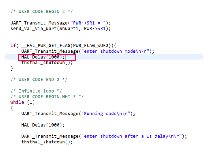 Stm32c031c6t6 Wakeup From Shutdown Mode Stmicroelectronics Community 