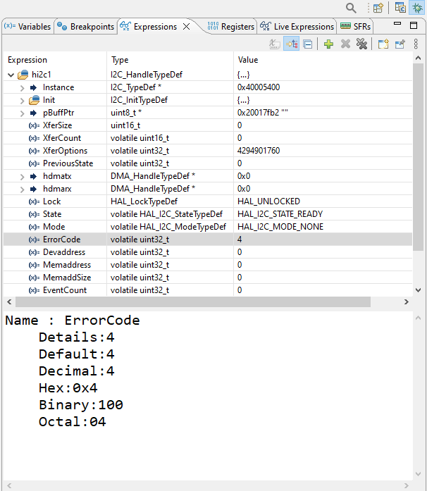 HAL ErrorCode 4 with RW1063 I2C Screen - Page 2 - STMicroelectronics Community