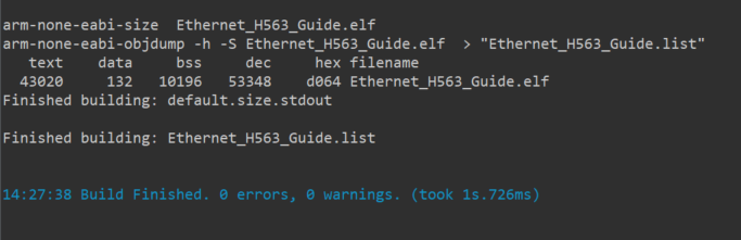 How to create a bare metal HAL Ethernet applicatio... - STMicroelectronics Community