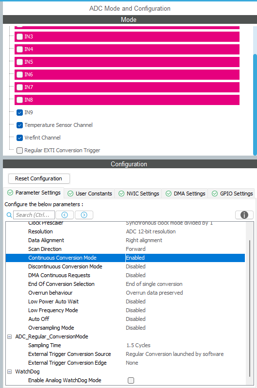 Solved: stm32l072 adc multi channel reading problem - STMicroelectronics Community
