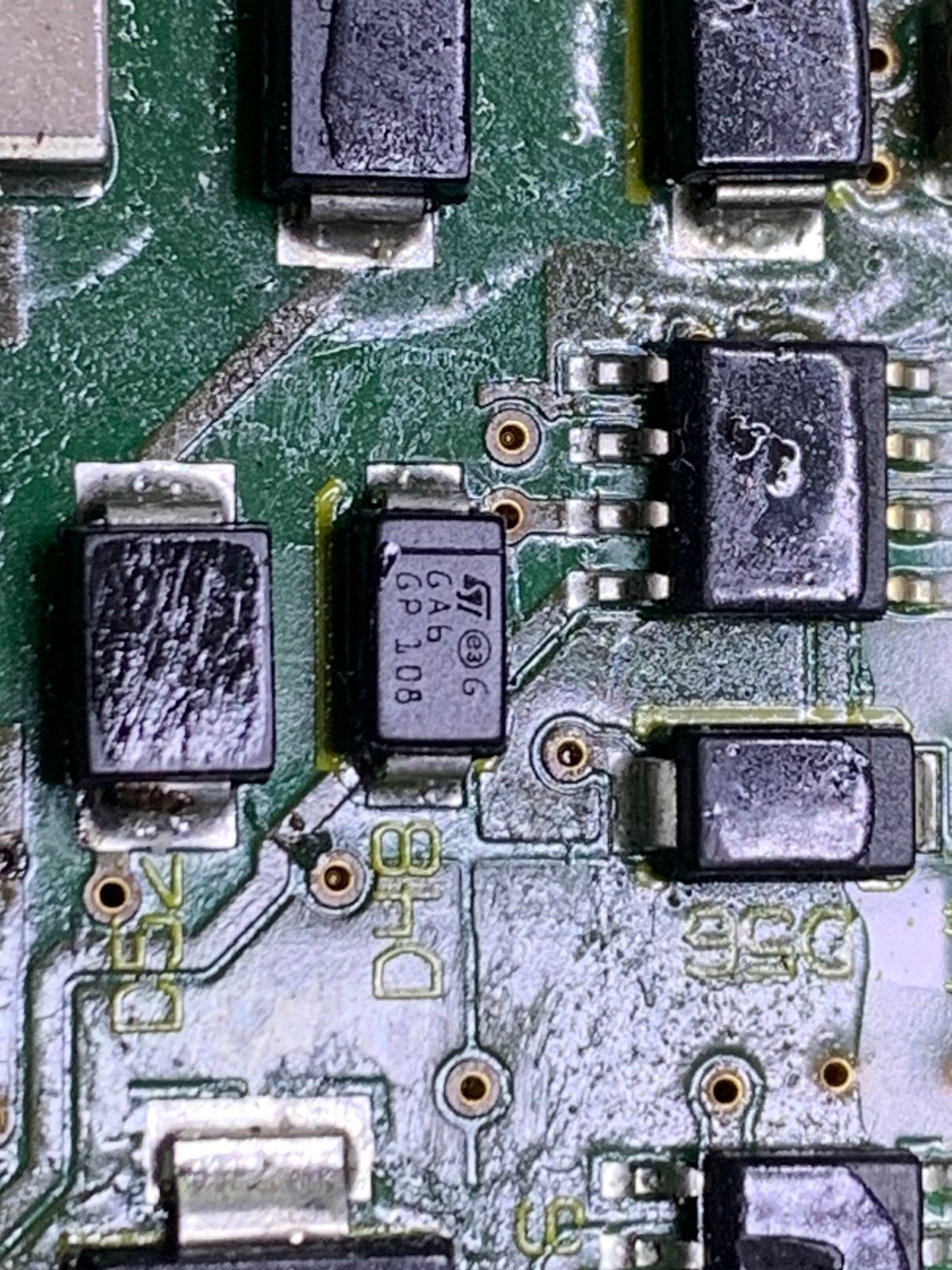 Solved: What type of Diode I see here? Marking? - STMicroelectronics Community
