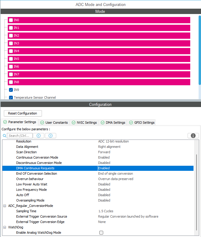 Solved: stm32l072 adc multi channel reading problem - STMicroelectronics Community