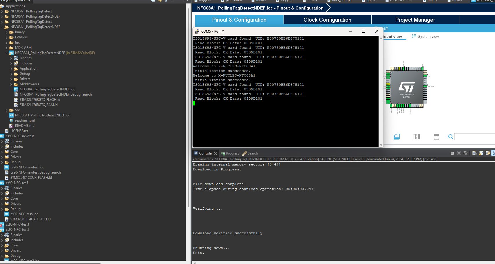 Solved: ST25R3916-AQET - How to read a text file - STMicroelectronics Community