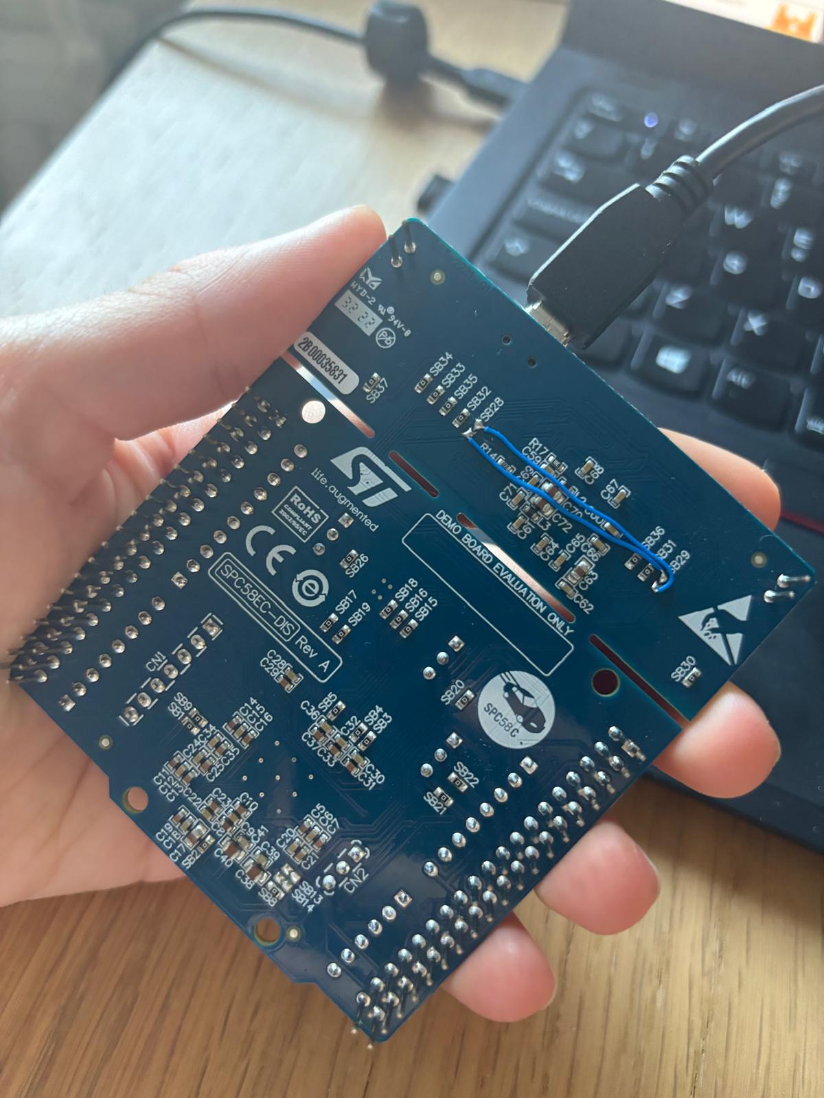 Solved: SPC58EC-DIS Hardware Check - STMicroelectronics Community