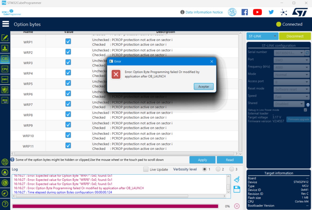 Problem on replacing MCU - STMicroelectronics Community