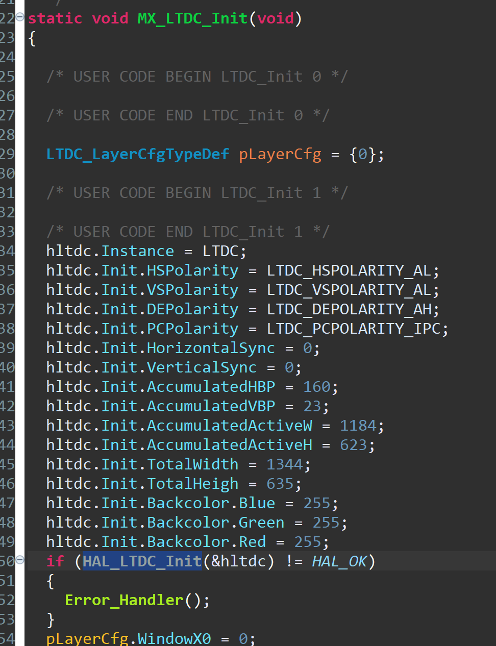 Solved Stm32h730zb Ltdc Rgb888 Some Output Not Contro Stmicroelectronics Community 