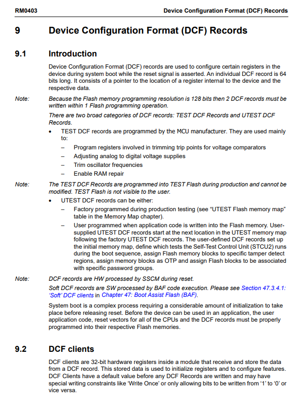 Solved: changing dcf records - STMicroelectronics Community