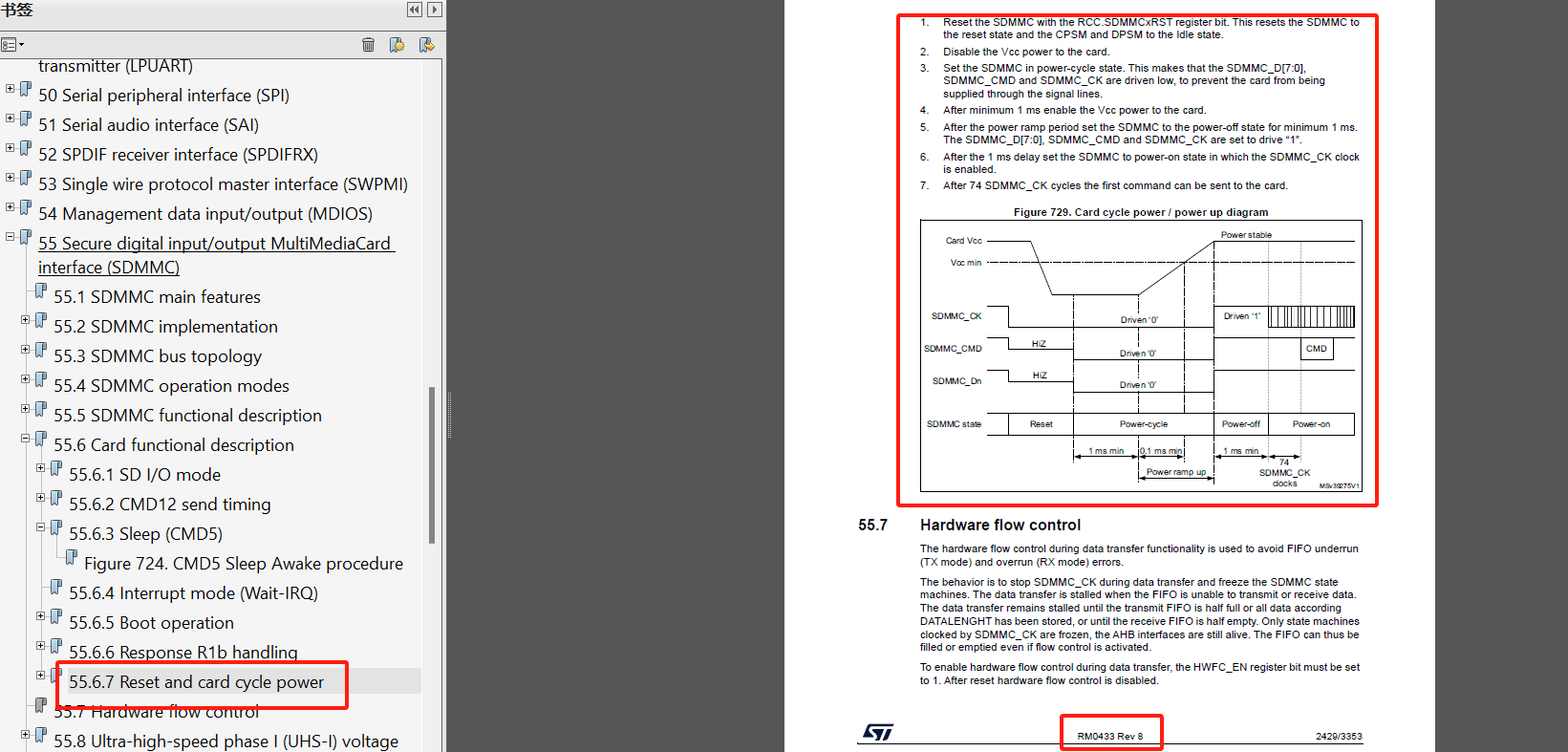 STM32h7 problem with SDMMC Initialization - STMicroelectronics Community