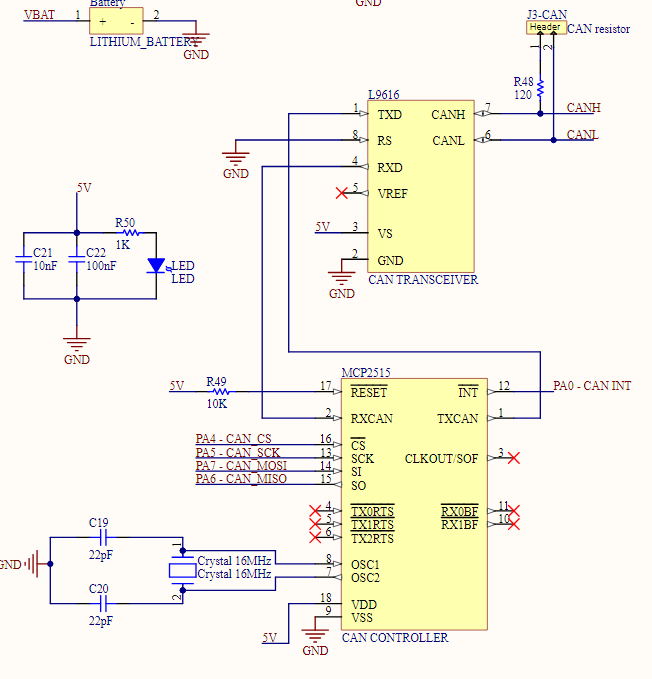 Mcp2515 In Interrupt Mode Using Stm32wl Stmicroelectronics Community