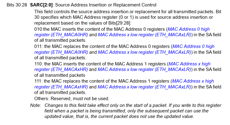 HOW TO ENNABLE THE REMANNING MAC2 & MAC3 OF ET... - STMicroelectronics ...