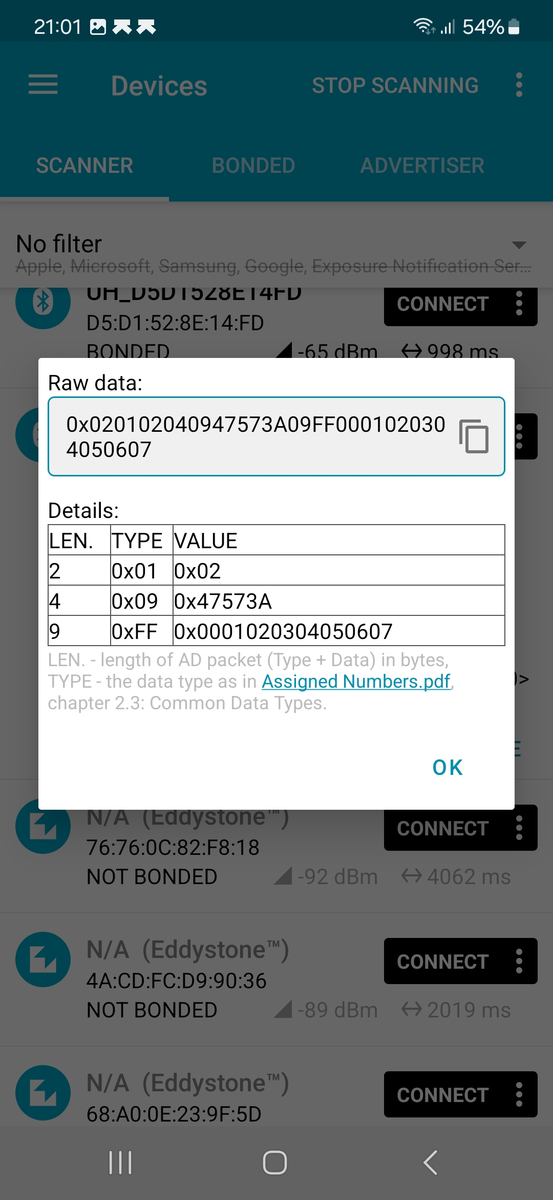 Issues With Setting Advertisement Data On Stm32wb Stmicroelectronics