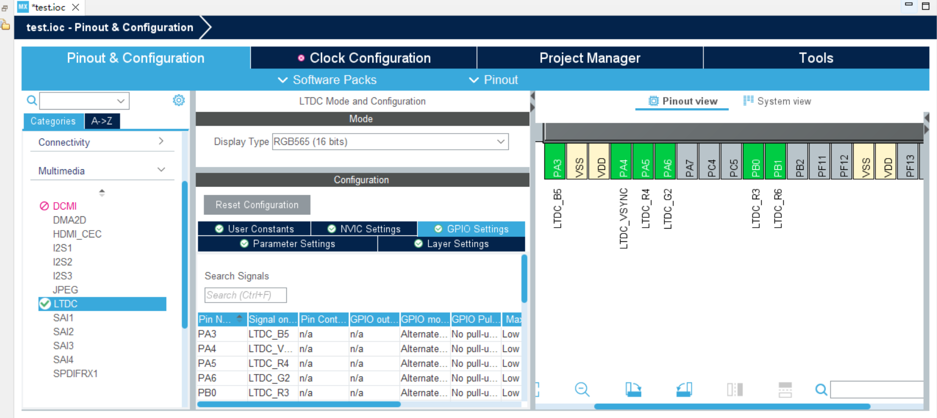 Solved Nucleo H743zi2 Cannot Use Dcmi And Ltdc At The Sam Stmicroelectronics Community