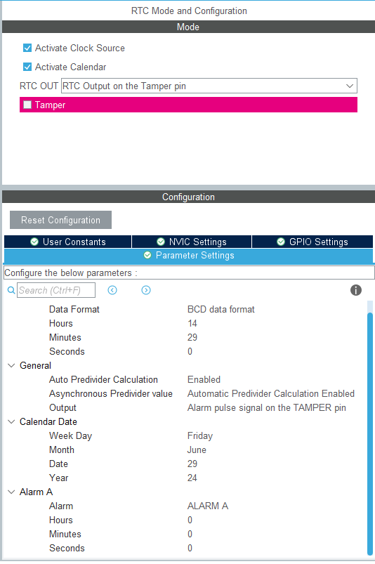 Solved Rtc Malfunctioning And Not Showing Accurate Data Stmicroelectronics Community