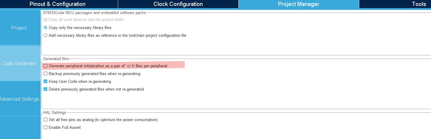 Having To Modify Generated Files Stmicroelectronics Community
