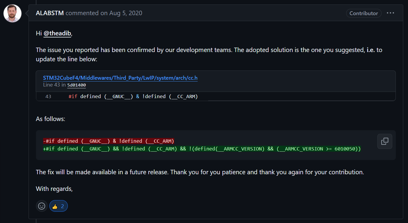 Cubemx5 6 Lwip Code Generated For Stm32f407 Discov Stmicroelectronics Community