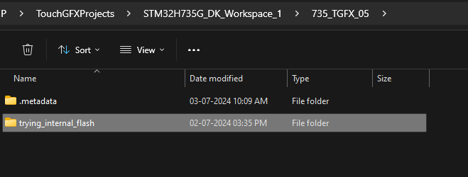 Solved: how to run STM32Cube.ioc at TouchGFX project? - STMicroelectronics Community