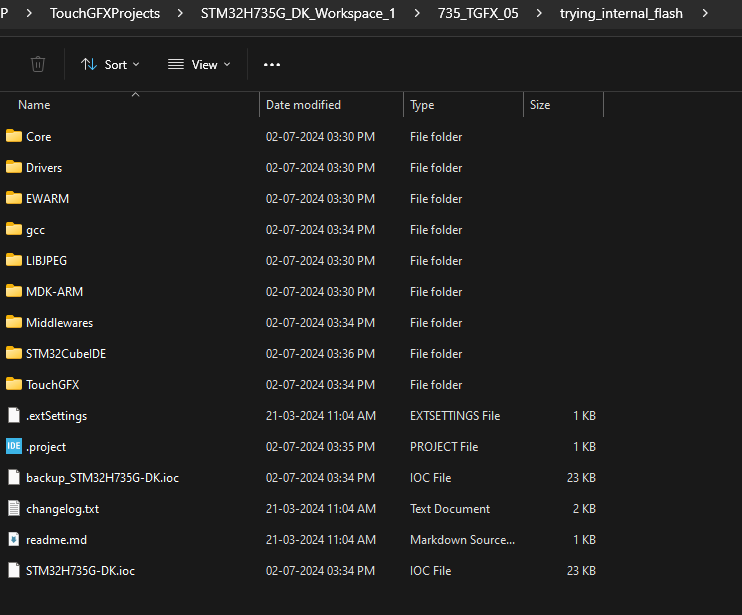 Solved: how to run STM32Cube.ioc at TouchGFX project? - STMicroelectronics Community