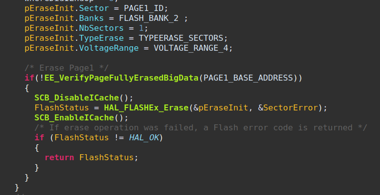 Solved: STM32H743 Flash not properly formatted after downl... - STMicroelectronics Community