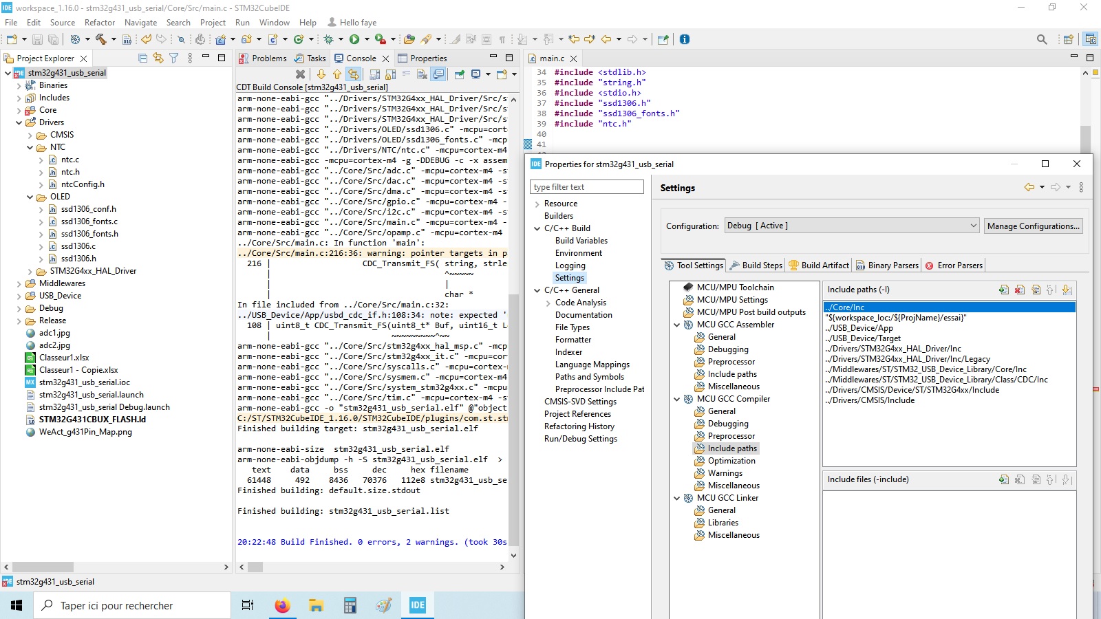 include path don't work - STMicroelectronics Community