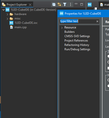 Import existing files into Cube project - STMicroelectronics Community