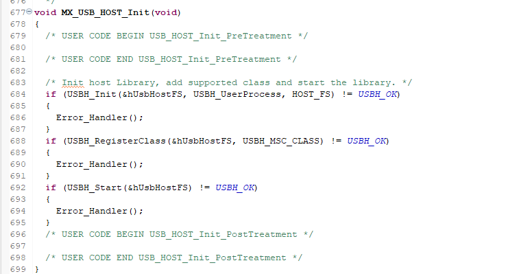 Solved Mxusbhostinit Issue On Freertos Cmsis V1 Stmicroelectronics Community