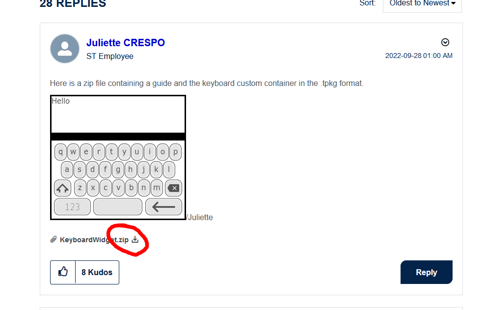 Solved: Text Area alignment change - STMicroelectronics Community