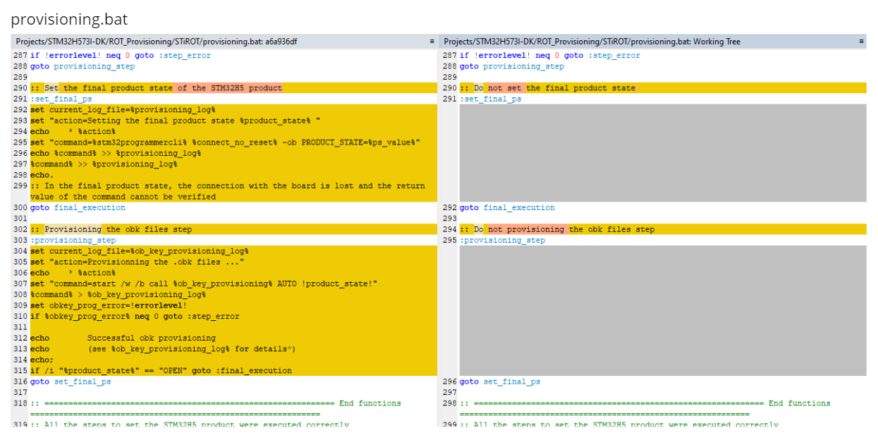 Solved: STiRoT Provisioning of STM32H573 over SPI - STMicroelectronics Community