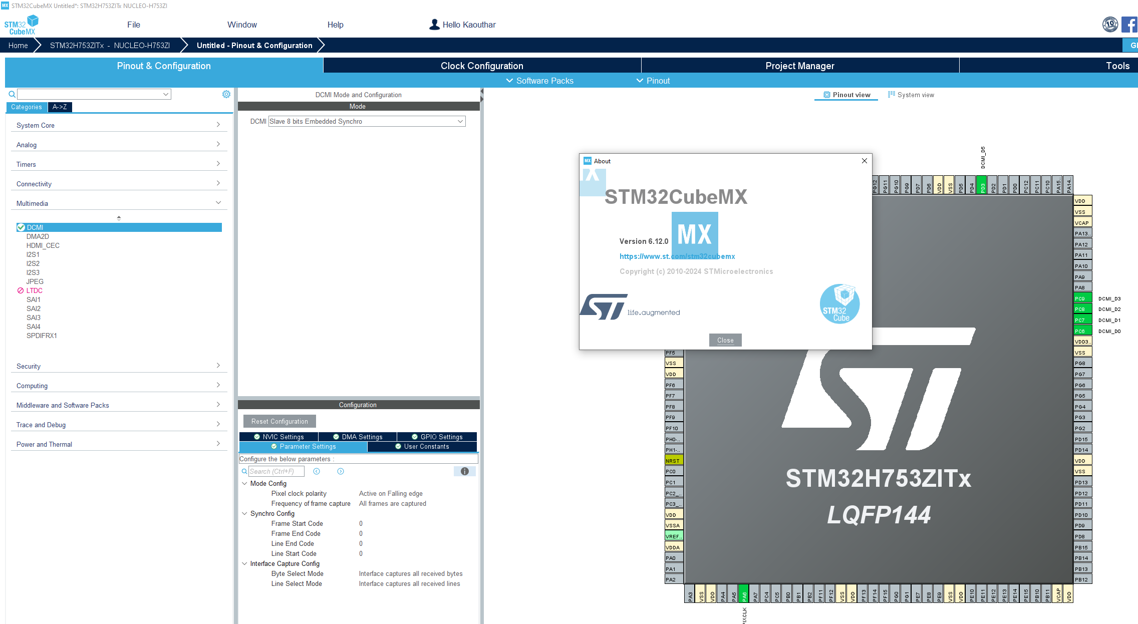 Solved Dcmi Cannot Be Used On The Latest Revision Cubeide Stmicroelectronics Community