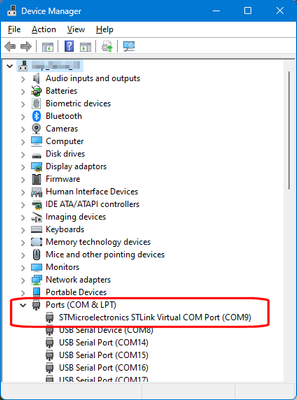 Solved: serial monitor not working - STMicroelectronics Community