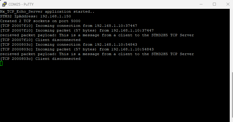 Handling multiple TCP clients on STM32H563 with Ne ... Handling multiple TCP clients on STM32H563 with Ne ...
